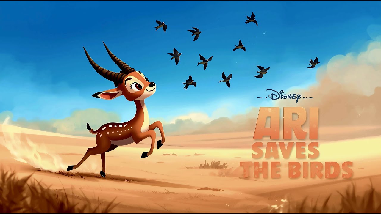 Ari Saves the Birds | Short Animal Story for Kids - YouTube