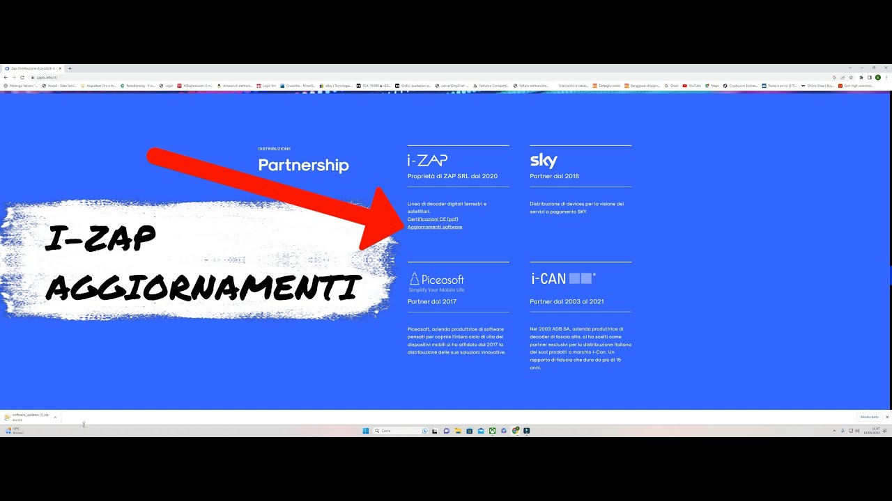 AGGIORNAMENTI DECODER I-ZAP - YouTube
