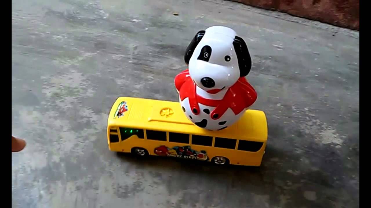 wheel on the bus (angry birds vs) - YouTube