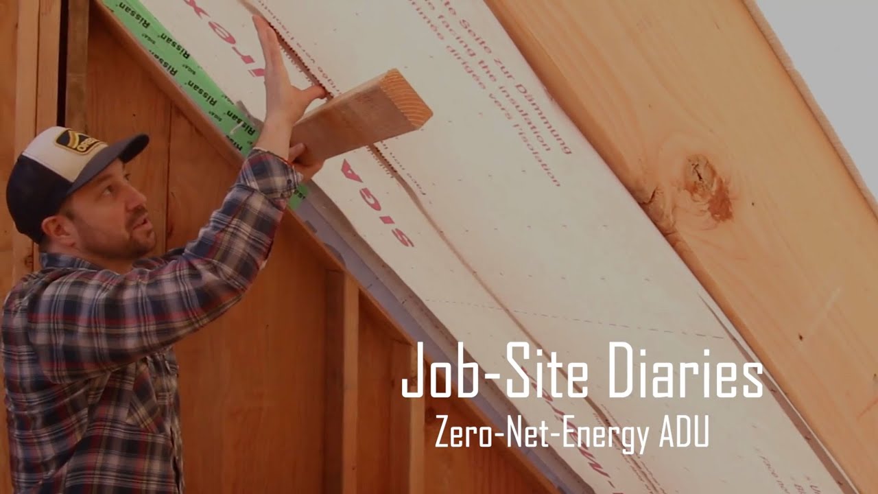 Building a Vaulted, High-Performance, and Foam-Free Roof Assembly - YouTube