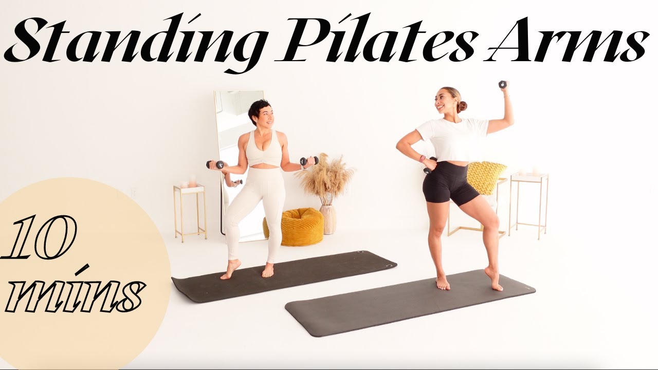 10 Min Standing Arm Workout (With Weights) - YouTube