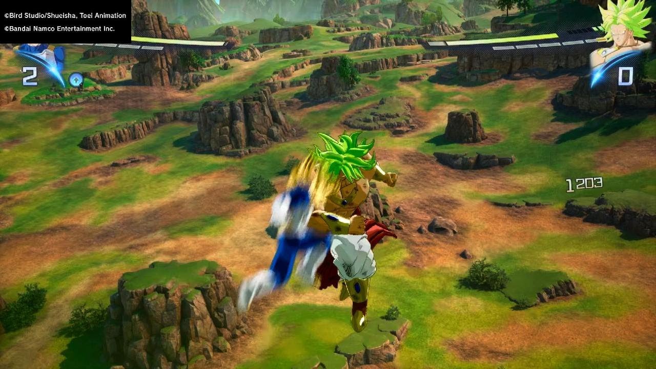 Super Trunks Vs Legendary Super Saiyan Broly - YouTube