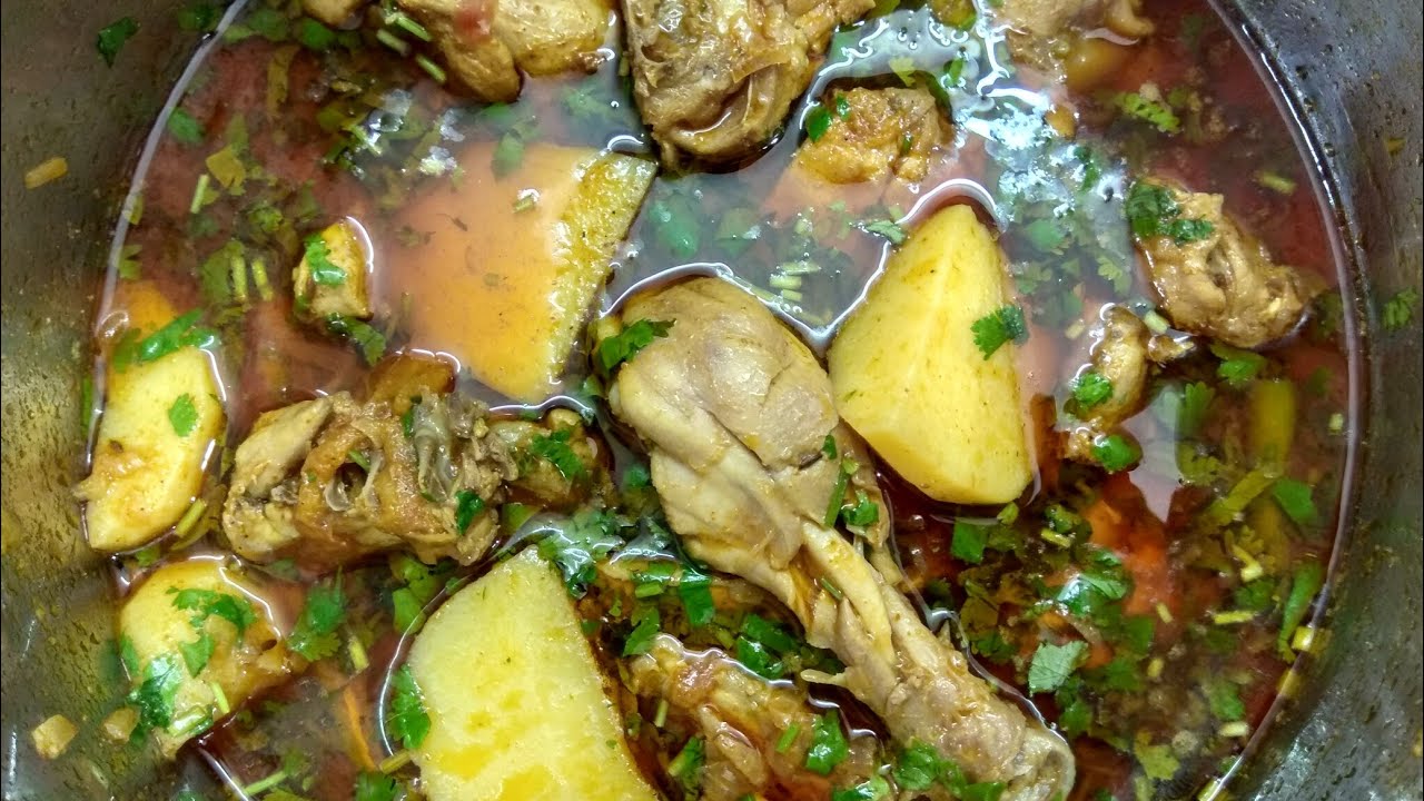 Chicken aloo shorba | Tasty and Easy chicken aloo shorba - YouTube