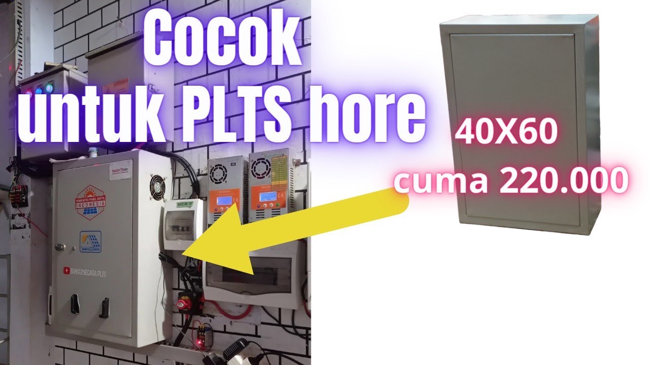 box panel listrik untuk plts ukuran 40x60 - YouTube