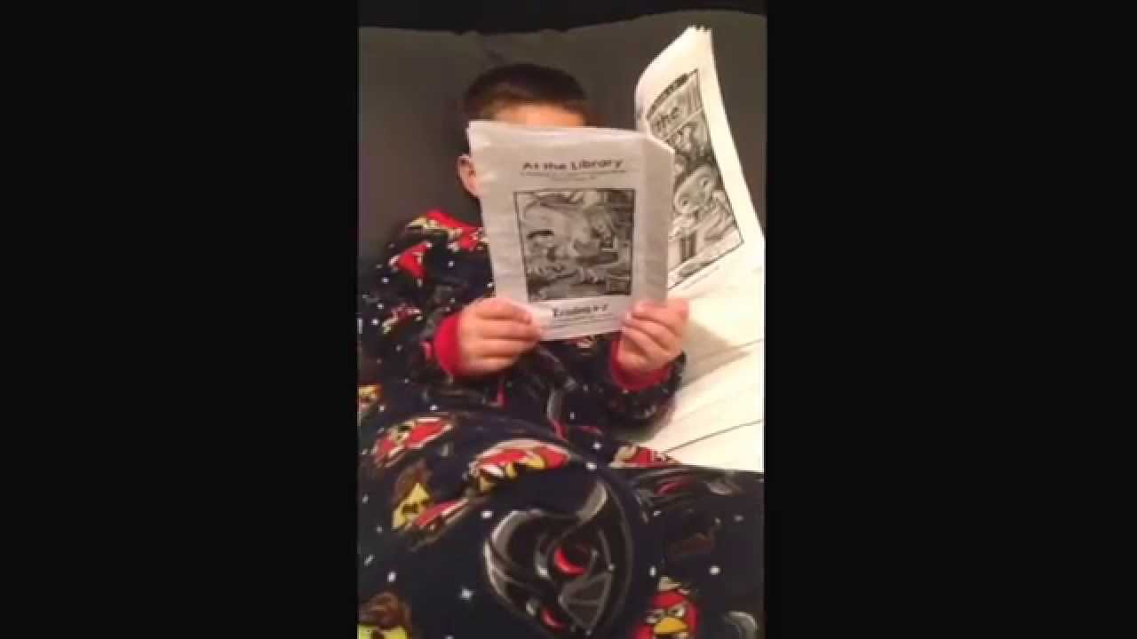 Ryan reading "At the Library" Nov 5, 2015 - YouTube