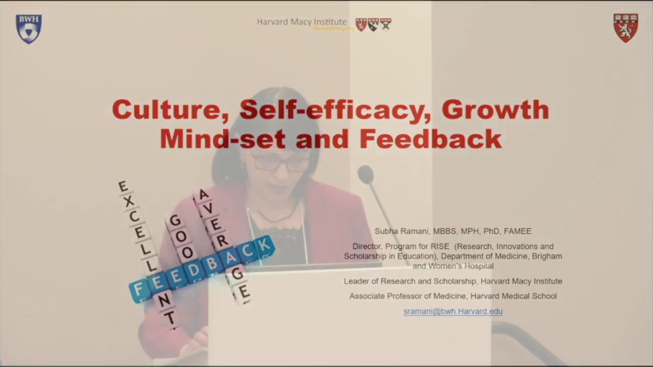 CBME Symposium 2019 Dr Subha Ramani - YouTube