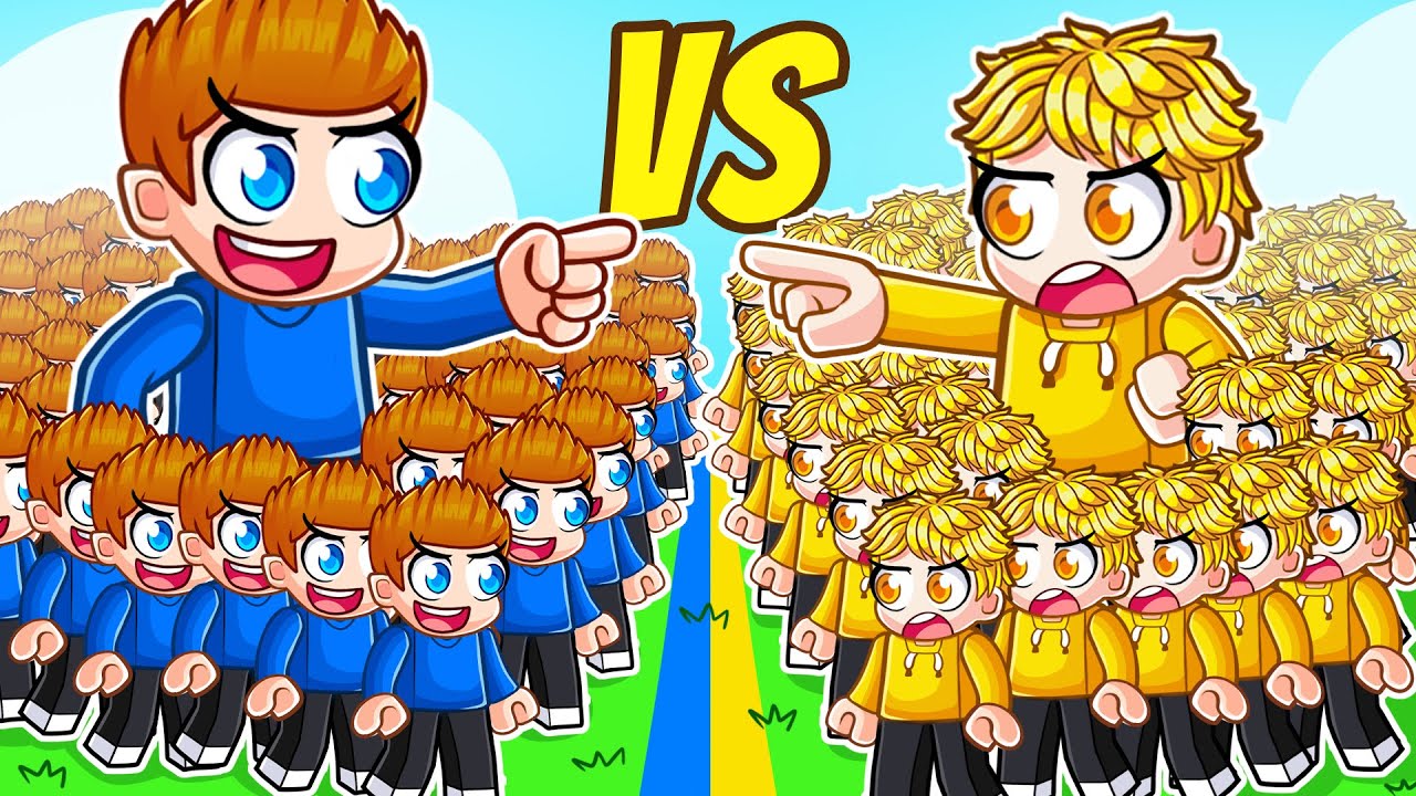 ARMIA KLONÓW WOJANA vs PTYSIA w Roblox! - YouTube