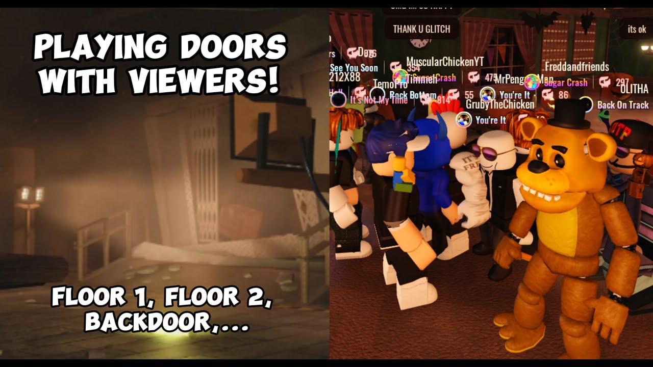 🔴LIVE🔴 Playing doors with viewers! - YouTube