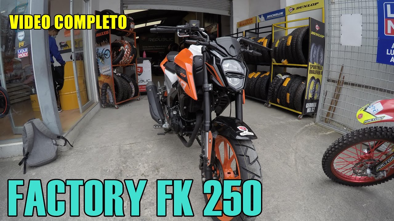 NUEVA FACTORY FK250 2021 || REVIEW + FICHA TÉCNICA + VELOCIDAD MÁXIMA ...