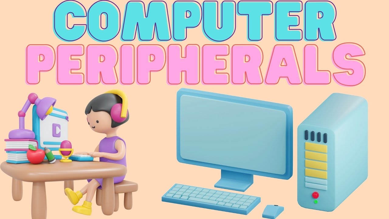 Computer Peripherals | Parts of computer for kindergarten | Kids ...