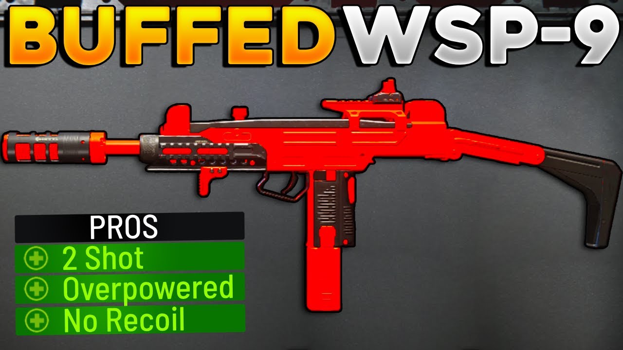 the *BUFFED* WSP-9 is a PROBLEM on Warzone! (META) - YouTube