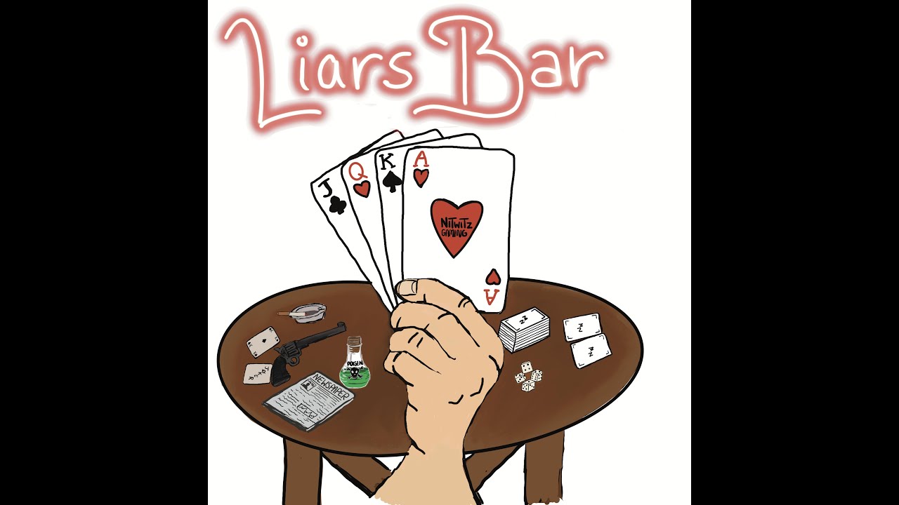 We play Liars Bar. - YouTube