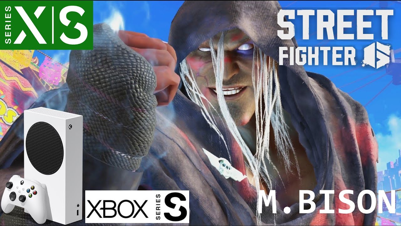 STREET FIGHTER 6 (M. BISON dlc) Teste no Xbox Series S - YouTube