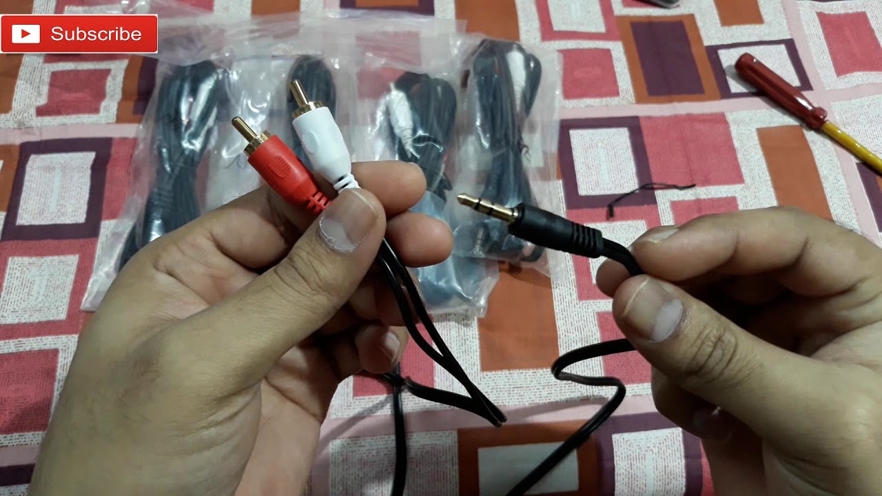 Best Budget RCA To 3.5MM Cables// How to Identify Good Cable - YouTube