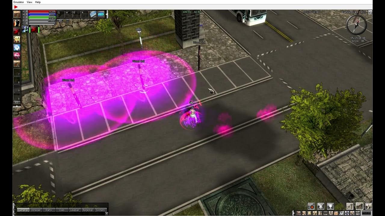 Ran Online Archer KRZY Skill Effects - YouTube