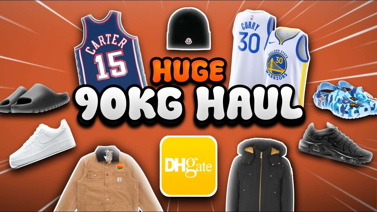 HUGE 90KG DHGATE QUALITY HAUL 📦🔥 (WITH LINKS) - YouTube