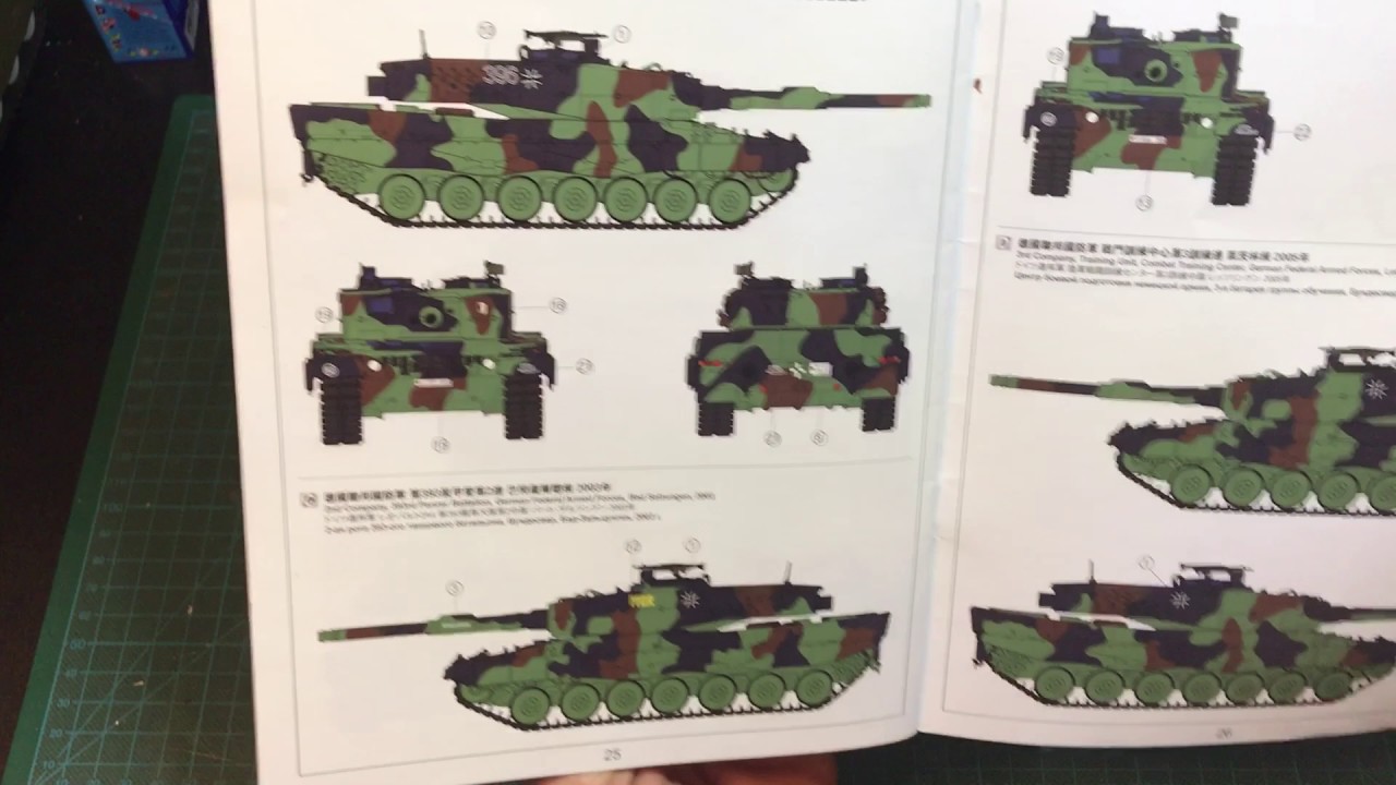 Meng Leopard 2A4 in Box Review - YouTube