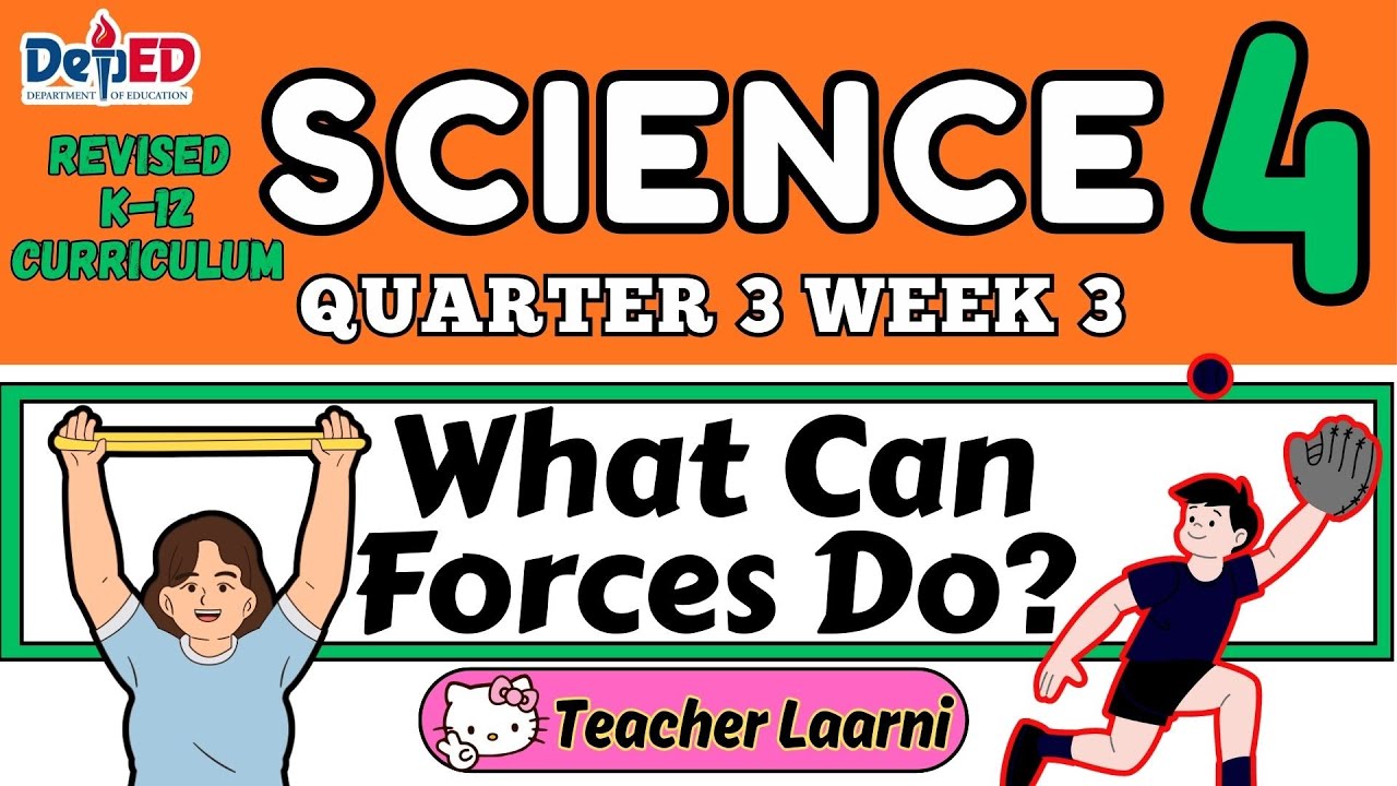 SCIENCE 4 QUARTER 3 WEEK 3 - REVISED K - 12 CURRICULUM - YouTube
