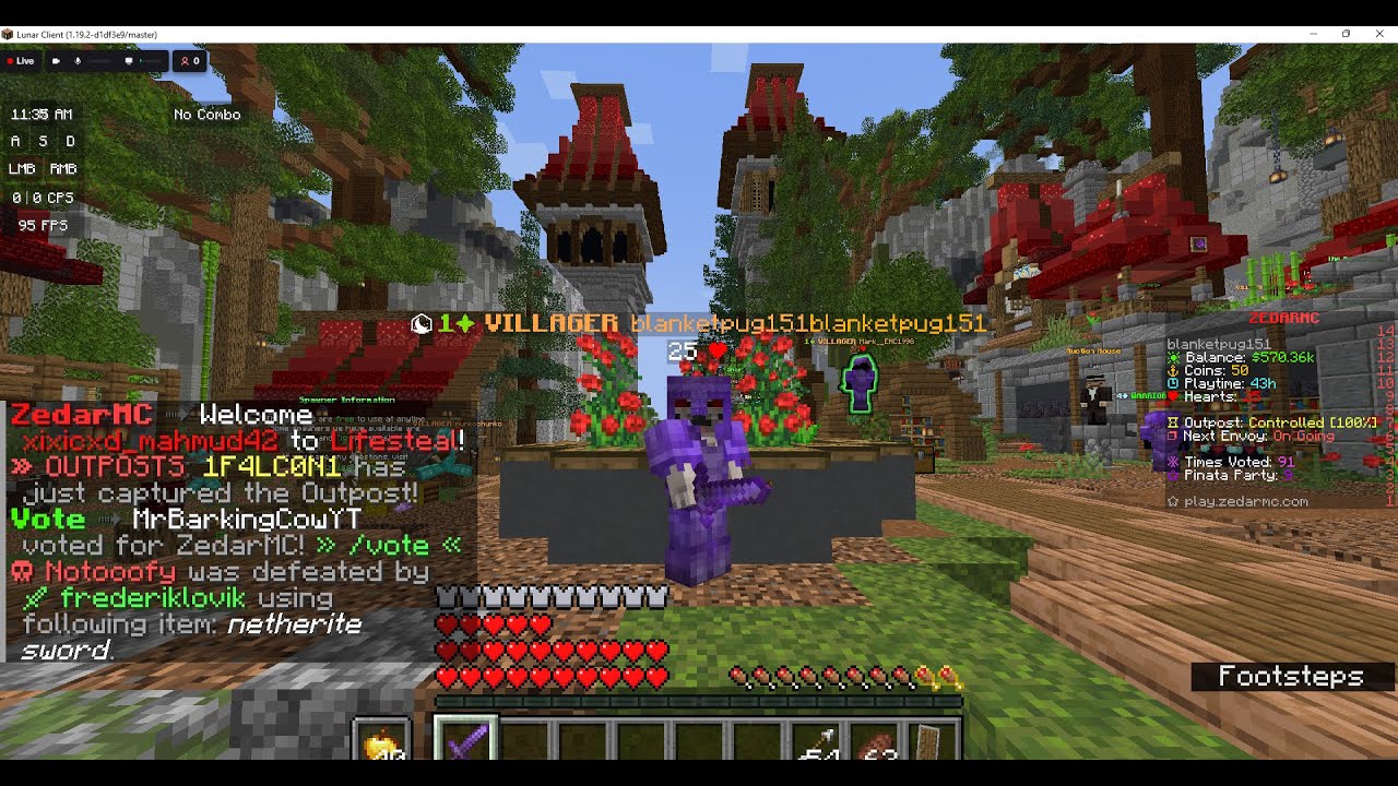 Episode 2 of becoming one of the most powerful players on zedar smp ...