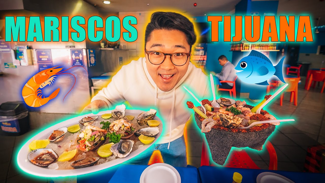 ASÍ SON LOS MARISCOS en TIJUANA!! - YouTube