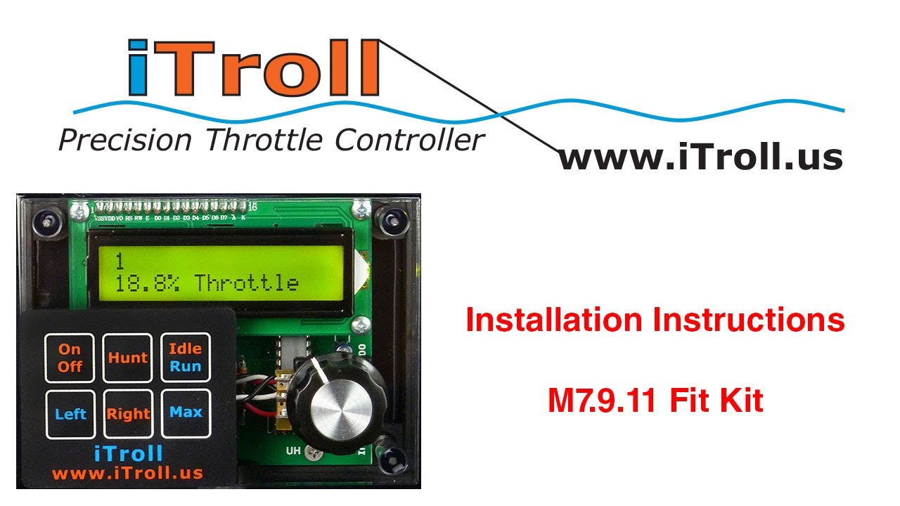 iTroll M7.9.11 Fit Kit Installation Video - YouTube