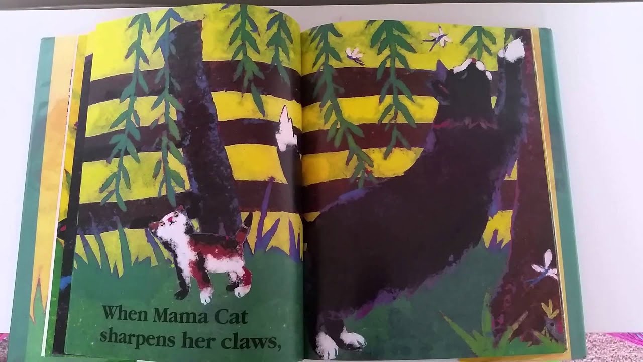 Mama Cat Has Three Kittens - YouTube