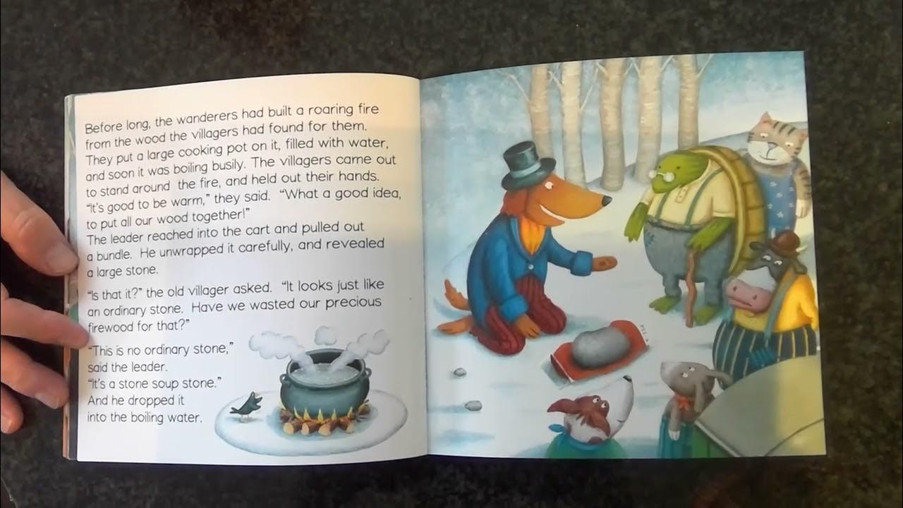 STONE SOUP - by Jess Stockham and narrated by Child's Play - YouTube