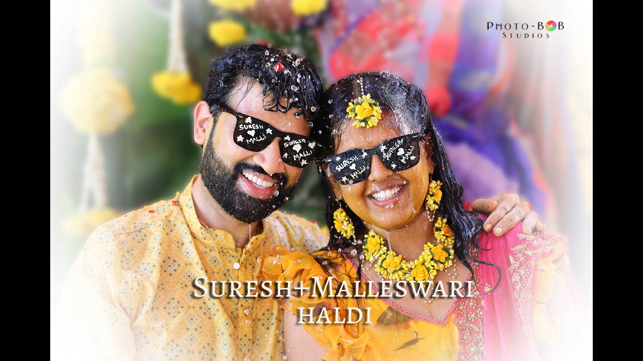 Suresh + Malleswari Haldi Highlights 4K | Photobob Studios - YouTube
