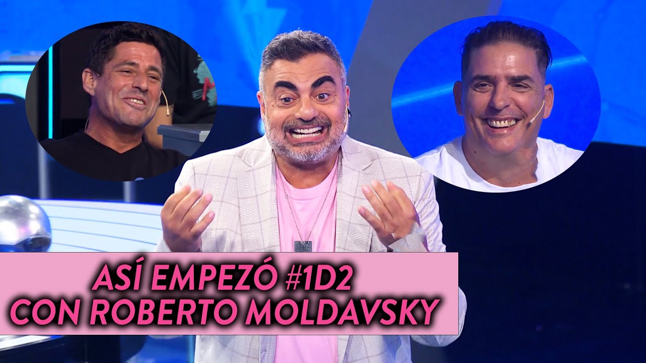 Roberto Moldavsky debutó en #1D2 y no faltó el humor, la tribuna y un ...