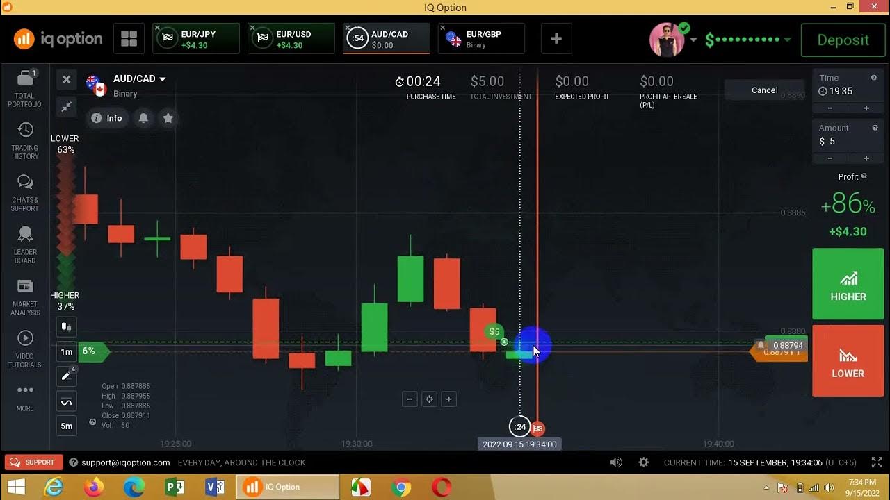 Iq Option Advanced Candlestick psychology.How to predict next candle in iq option.binary opton ...