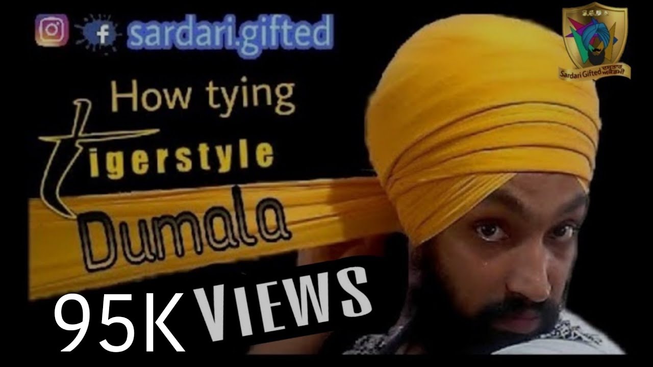 Tigerstyle Dumala Dastar Learn with easy steps ...