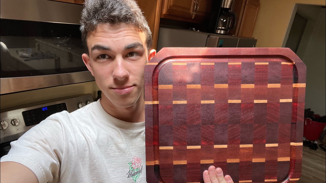 I almost ruined this cutting board - YouTube