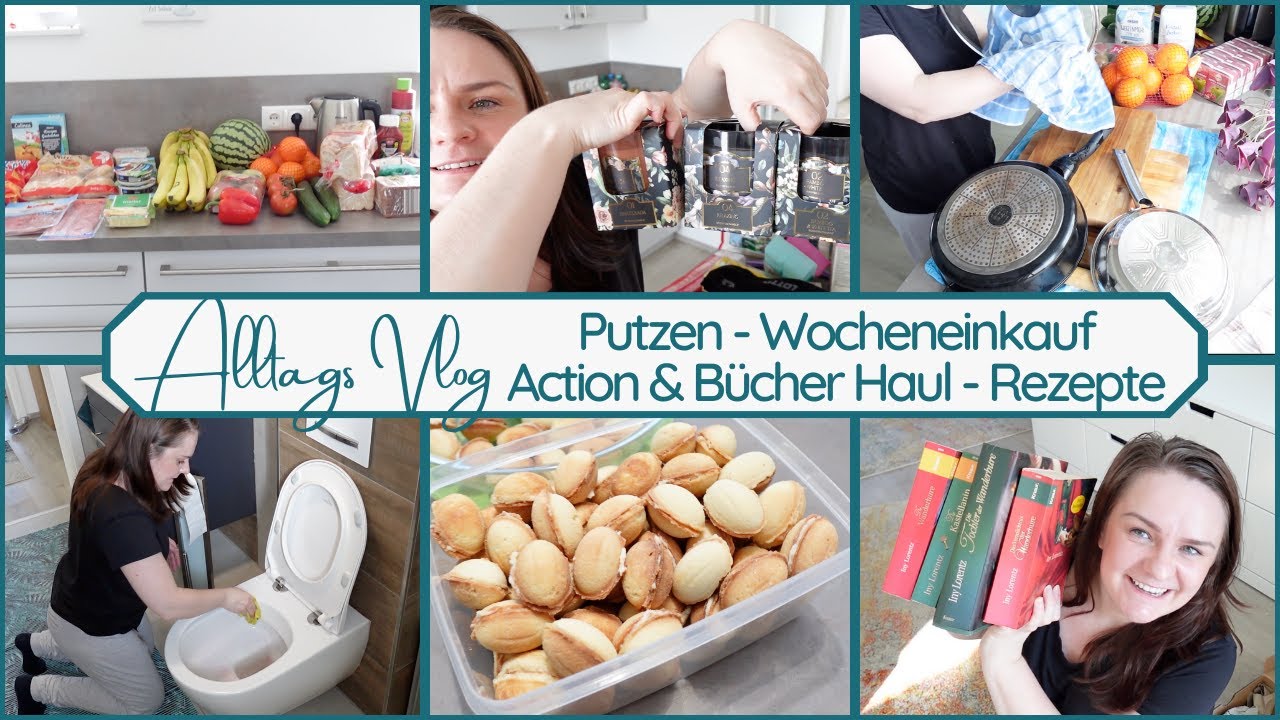 XXL Alltags Vlog / Motivation für den Haushalt /putzen/ Wocheneinkauf ...