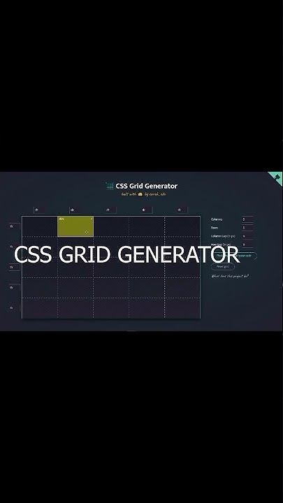5 Best CSS Layout Generator | #shorts - YouTube