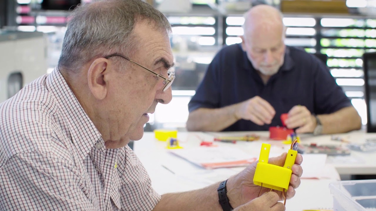 Tech Shed | The Learning Space at The Connection, Rhodes - YouTube