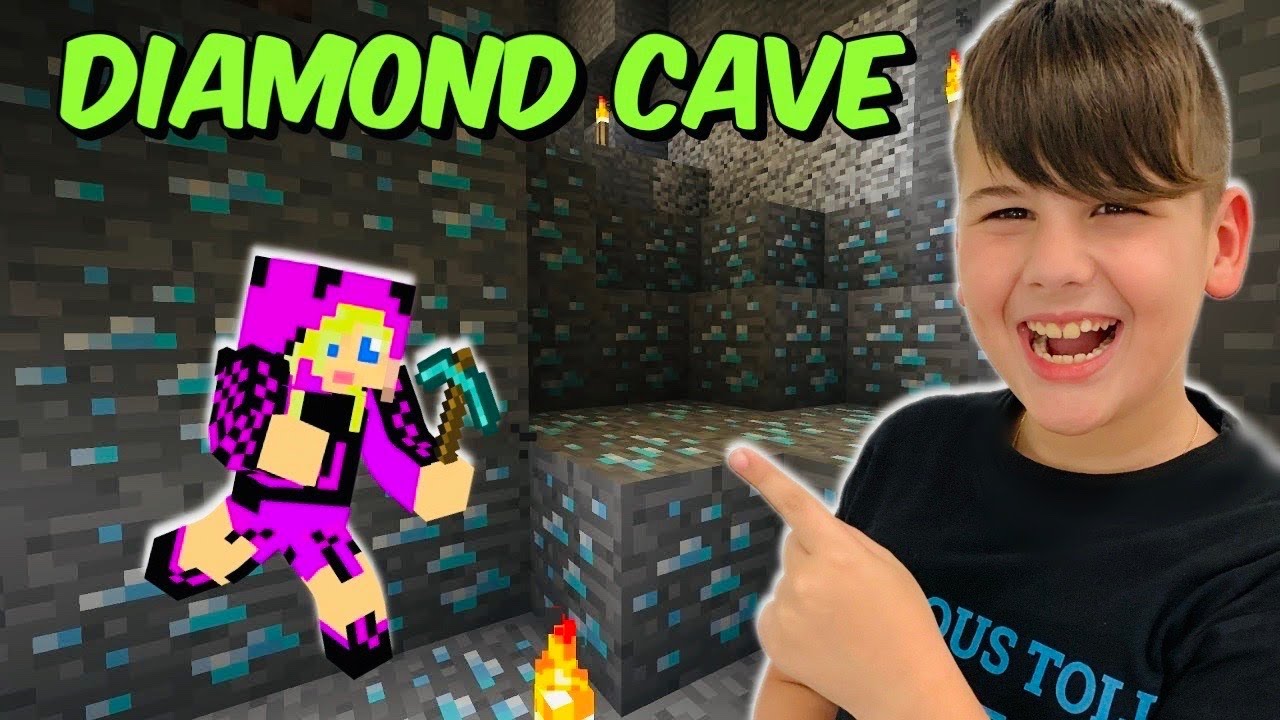 ΠΟΣΑ ΔΙΑΜΑΝΤΙΑ ΒΡΗΚΕ ΤΟ NOOBAKI ΣΤΗΝ ΣΠΗΛΙΑ? MINECRAFT FAMOUS GAMES ...