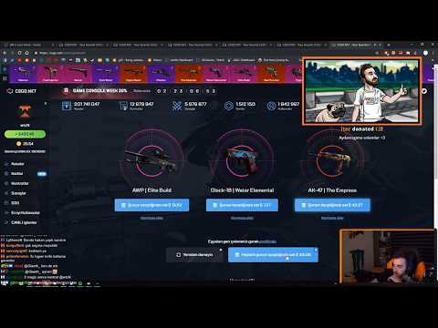 wtcN - CS GO NET Kasa Açılımı 11 Dolarlik kasadan 233 Dolarlik Ak çıkartı!