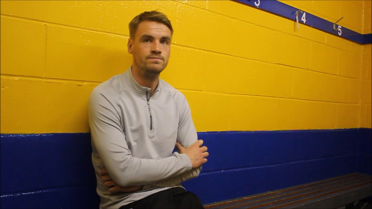 Warrington Town's Jay McCarten looks ahead to the side's big game with ...