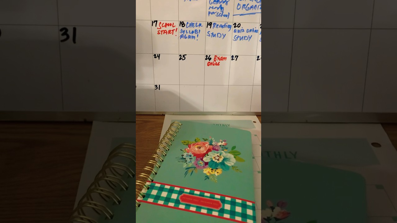 Quick video of my nursing calendars I used. Hope it helps! # ...