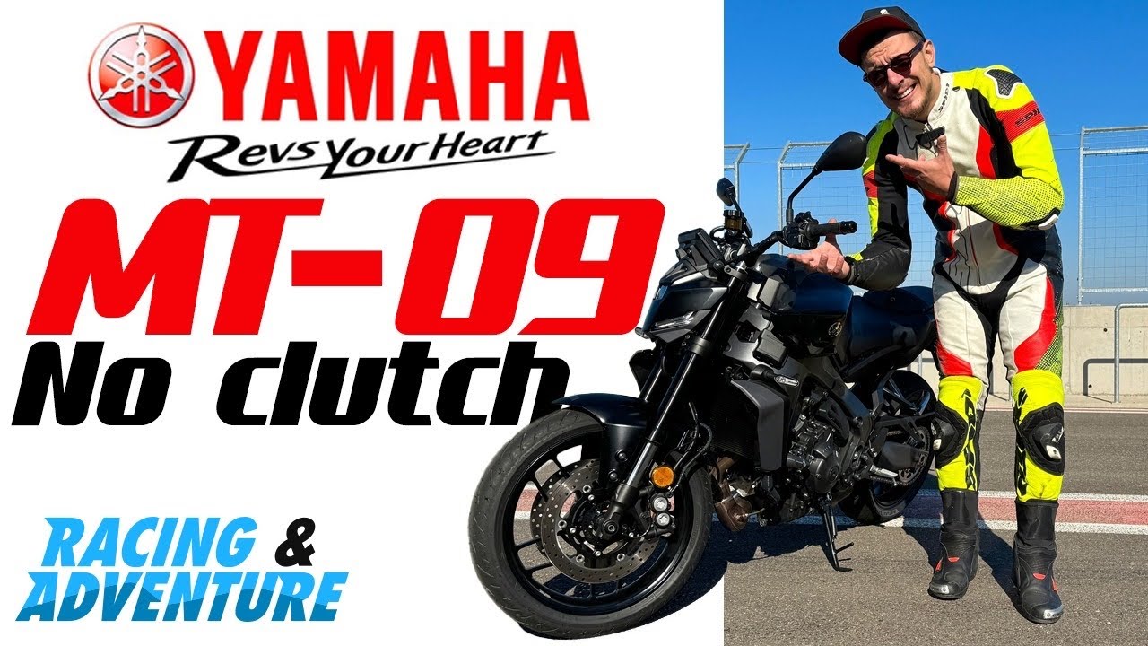 2025 Yamaha MT-09 Automatic Transmission Test on Track | Y-AMT First ...