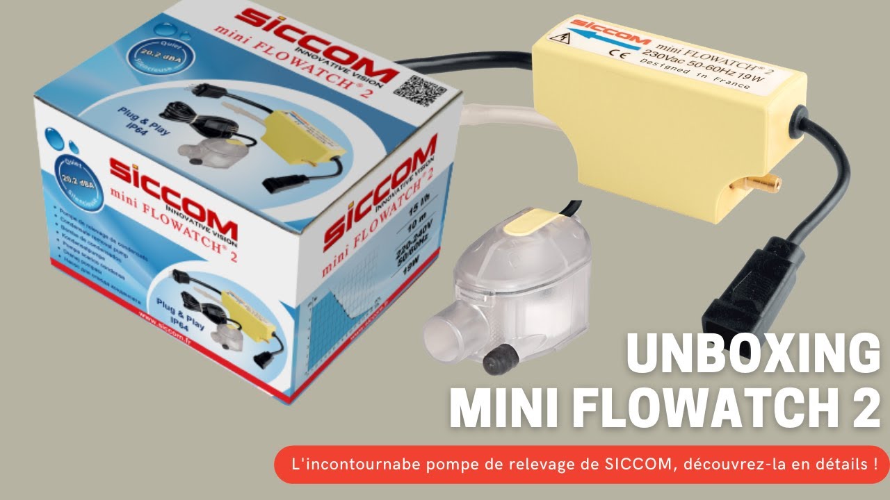 mini FLOWATCH 2 - Unboxing (FR) - YouTube