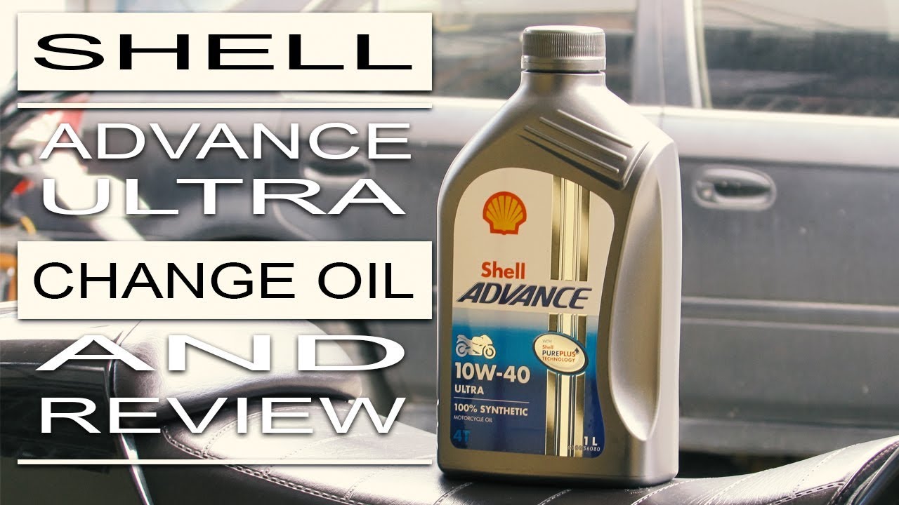 Shell Advance Ultra 4T 10W40 Change Oil and Review | Keeway Cafe Racer ...
