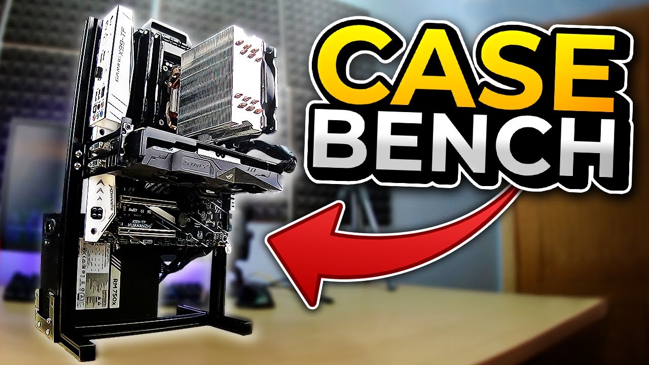 Como MONTAR tú propia CAJA ABIERTA para PC 🛠️ [Case Tech Bench ATX ...