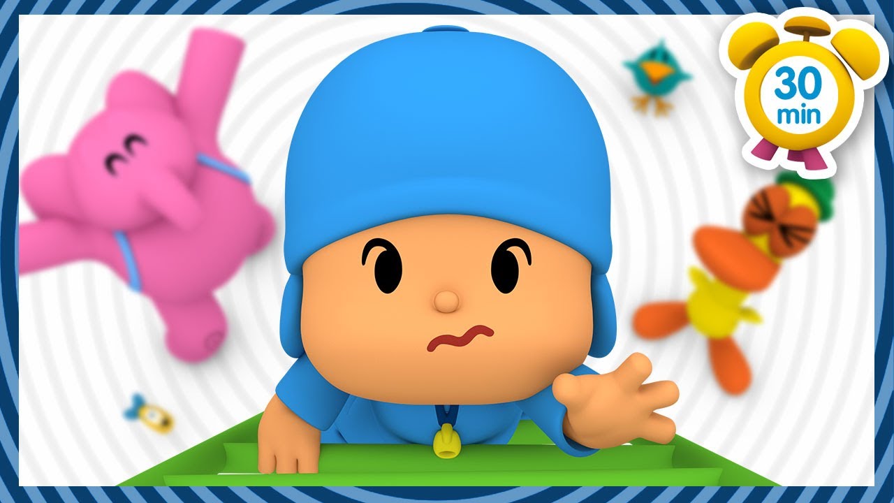 🎢 ぽこよ日本語 l Pocoyo Japanese l おおきなすべりだい（30分）全話 子どものためのアニメ動画 - YouTube