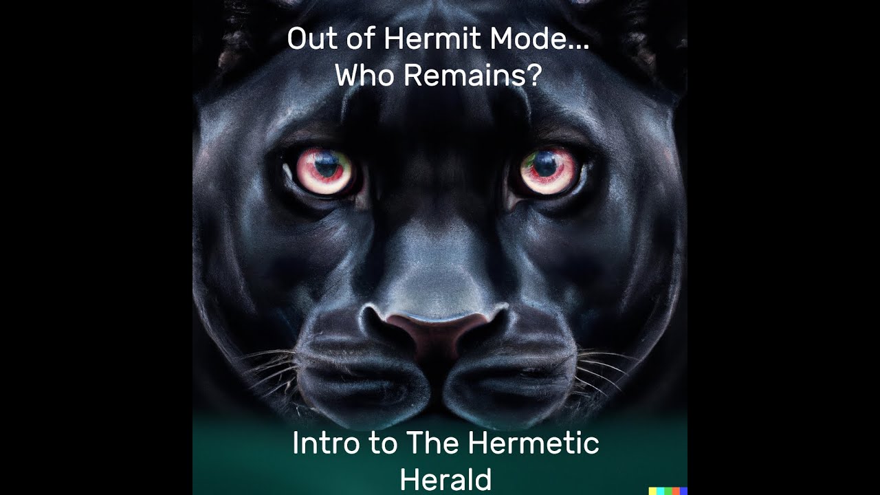 "Out of Hermit Mode…Who Remains?” Intro to The Hermetic Herald 🔊 - YouTube