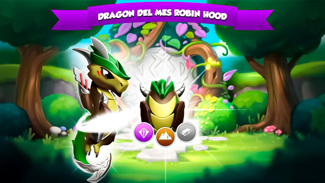 Como conseguir al Dragon de Robin Hood | DRAGON MANIA LEGENDS - YouTube