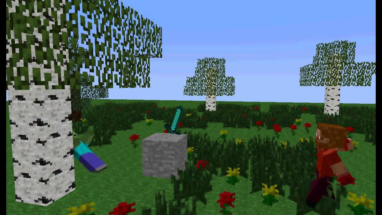 A Minecraft Animation ''Killing Zombies Of A Mag'' - YouTube
