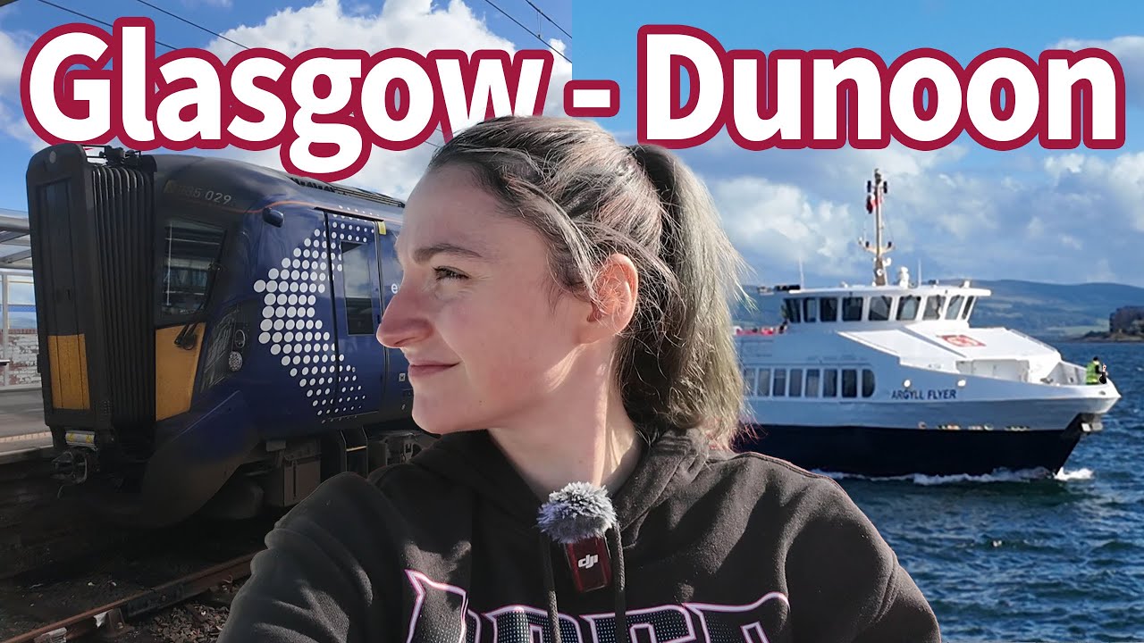 Trip to Dunoon with Scotrail, CalMac & Western Ferries! - YouTube