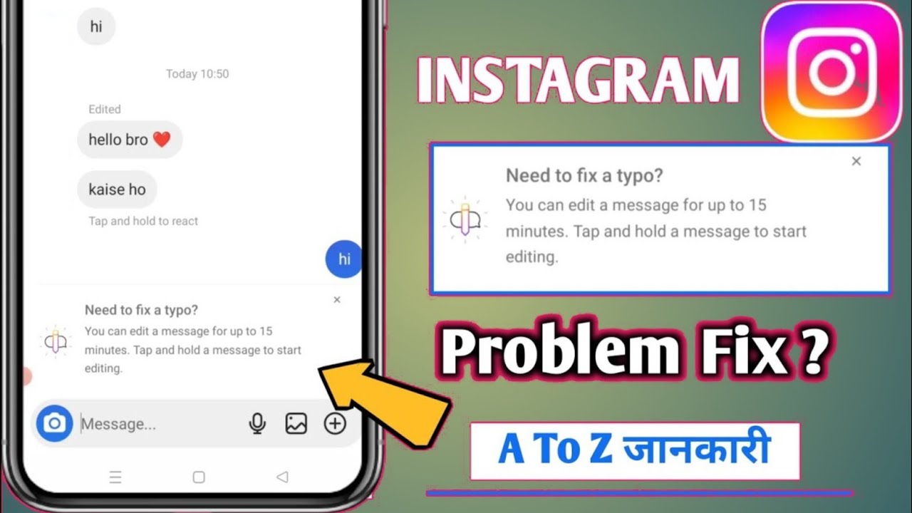 need to fix a typo instagram || instagram need to fix a typo need to ...