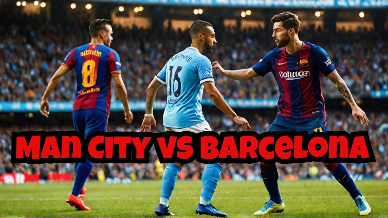 Manchester City vs Barcelona | Champions Clash at the Etihad Stadium ...